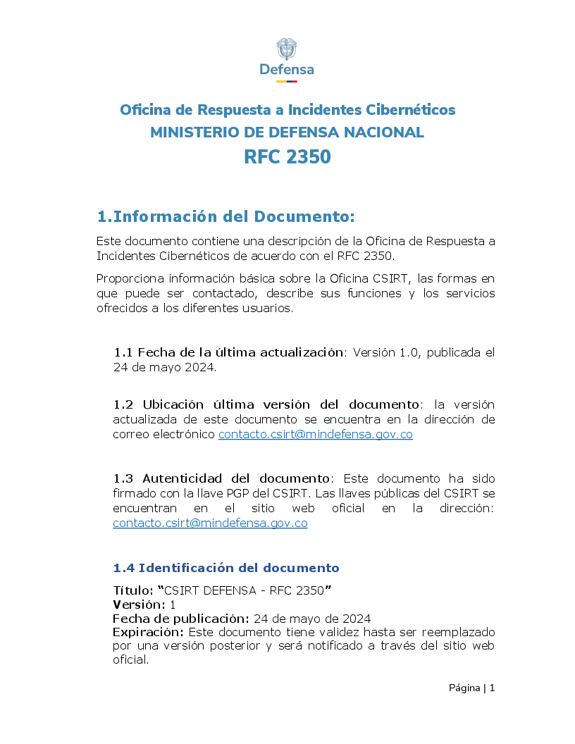 Ministerio de Defensa